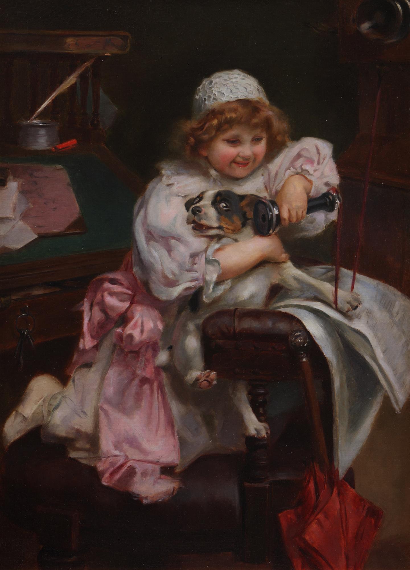 View Arthur John Elsley | Are You There? at Rowles Fine Art